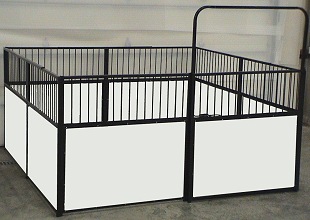 Modular Horse Stalls | Portable Prefabricated Horse Stalls Fronts, Side ...